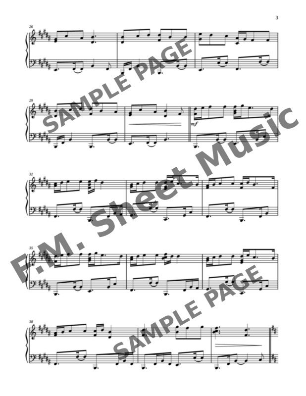 Dark Enough to See the Stars (Intermediate Piano) By Weezer - F.M. Sheet Music - Pop ...